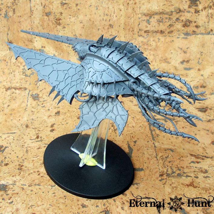 Chaos, Chaos Space Marines, Conversion, Fighter Jet, Flyer, Heldrake, Hellrazor, Khorne ...